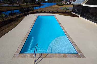 Great Lakes 2 Fiberglass Pool - J&C Fiberglass Pools