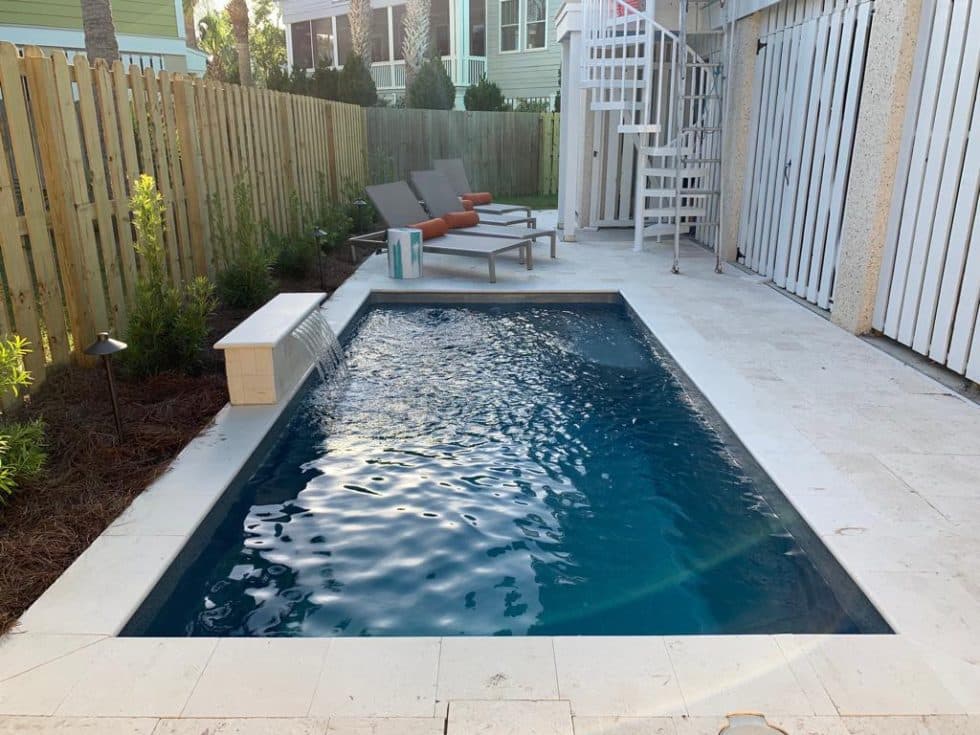 Lake Michigan Fiberglass Pool Tampa, FL | Fiberglass Pool Installation